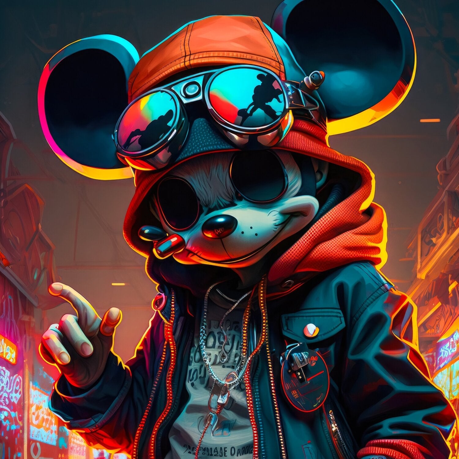 Mickey Mouse Gangster Brand – Where Classic Meets Rebellion – Buy the ...